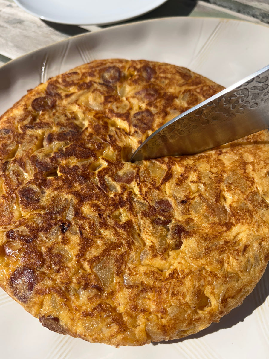 Tortilla Española with Chistorra Recipe – Despaña Brand Foods