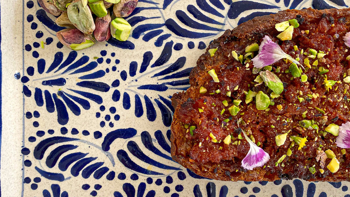Chorizo Toast with Honey + Pistachios Recipe – Despaña Brand Foods